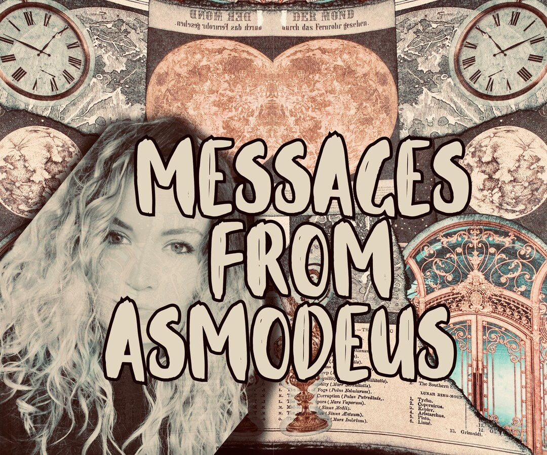 Demon Reading, Channeled Letter From Asmodeus - Etsy