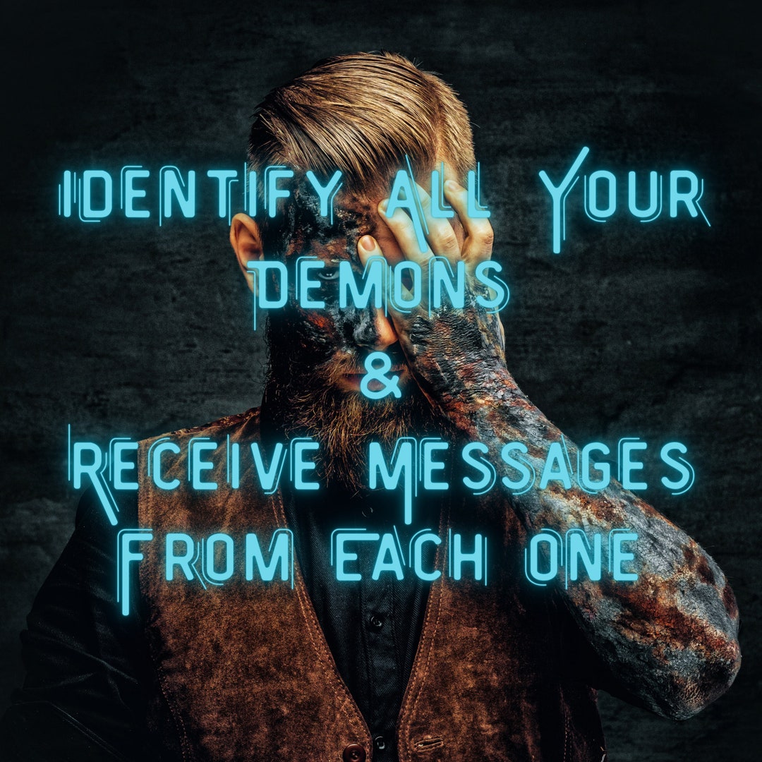 Identify All of Your Demons, & Receive Messages From Each One - Etsy