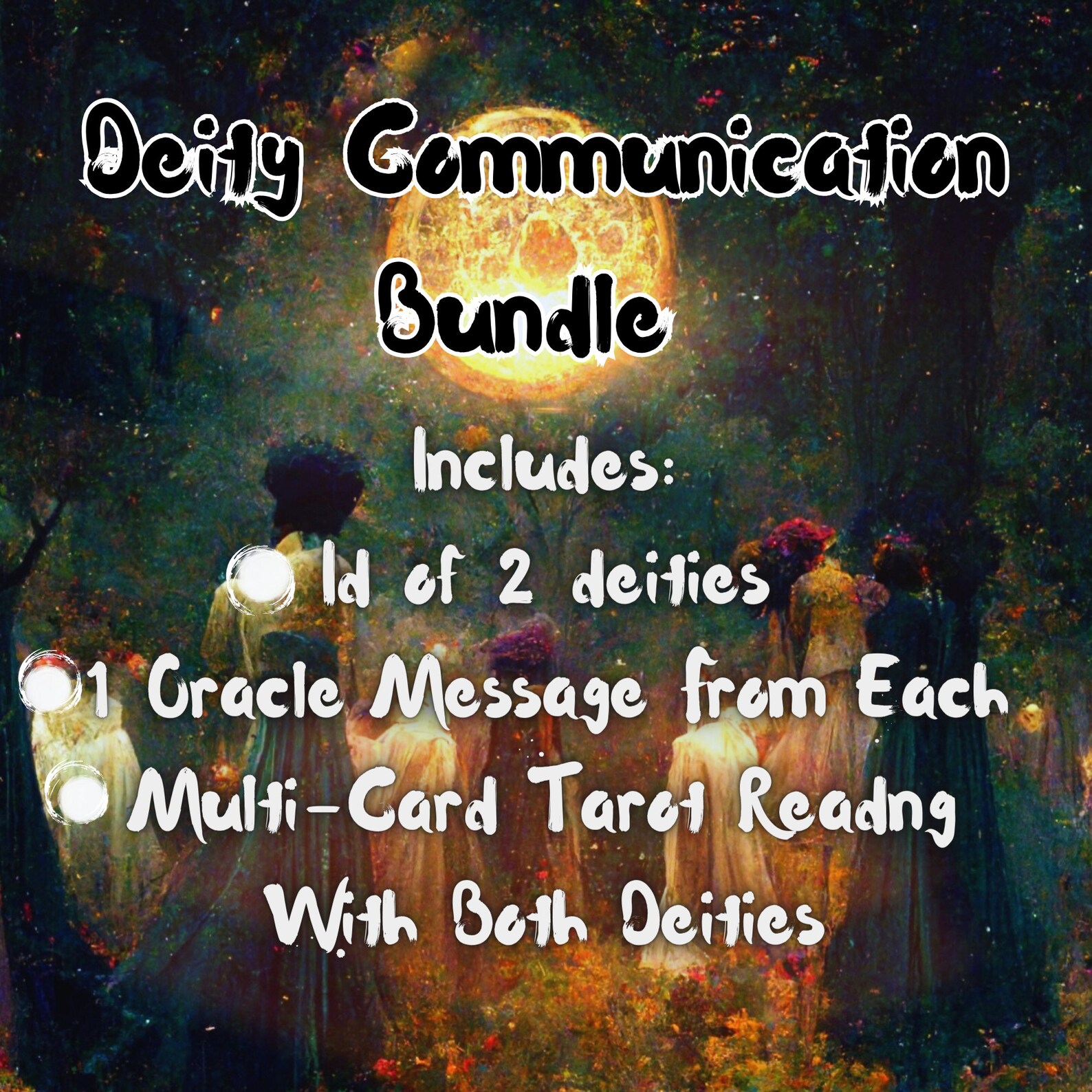 Deity Communication Bundle, Identifications Messages Readings - Etsy