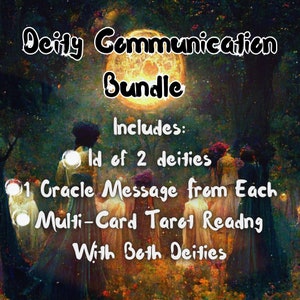 Deity Communication Bundle, Identifications Messages Readings - Etsy