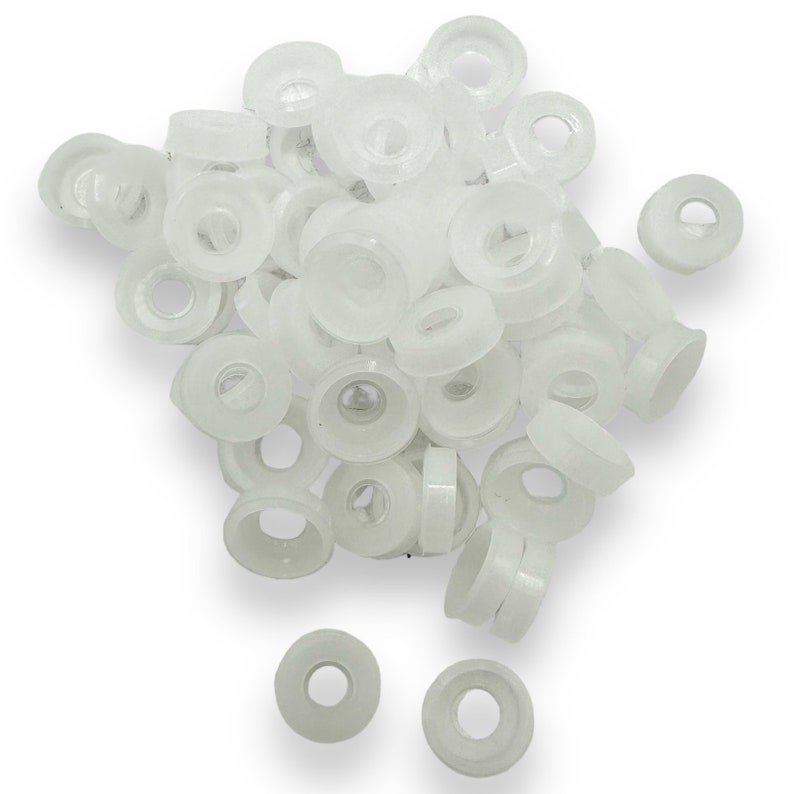 ALMOND, Two Piece Matt 6/8g Dome Screw Snap-caps™ Cover Unicaps Plastic ...