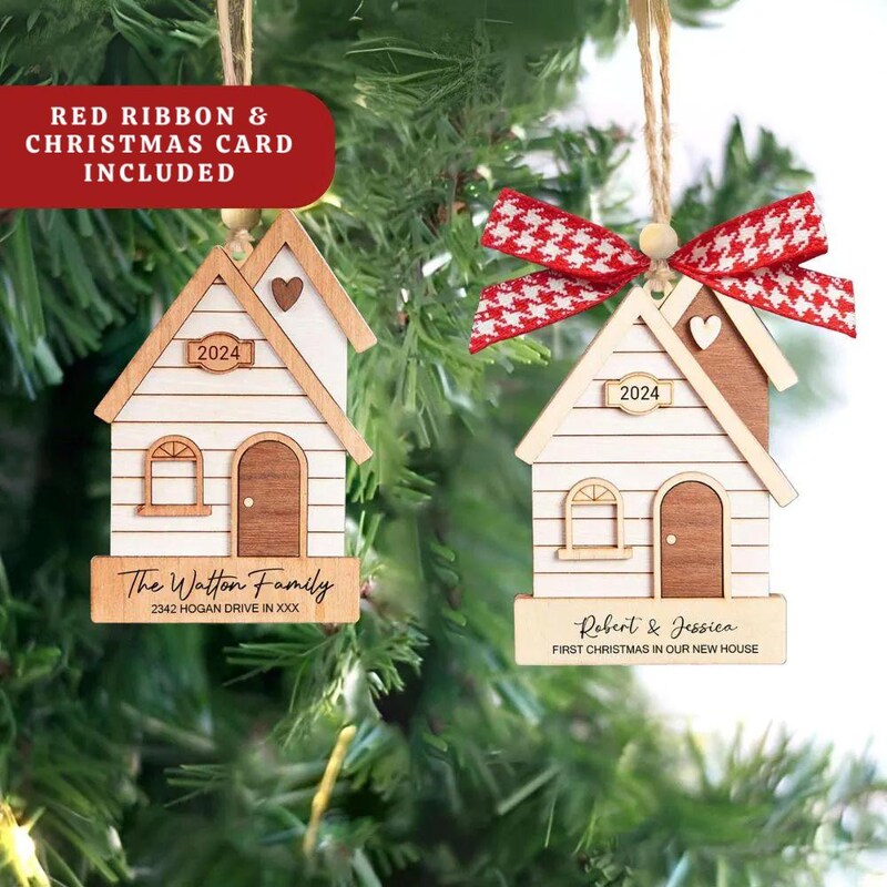 First House Ornament - Etsy