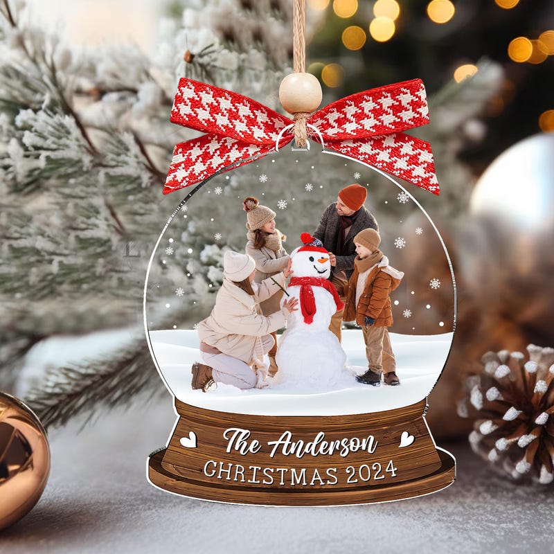 Photo Snow Globe - Etsy