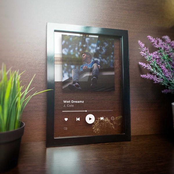 Acrylic Song Poster - Etsy