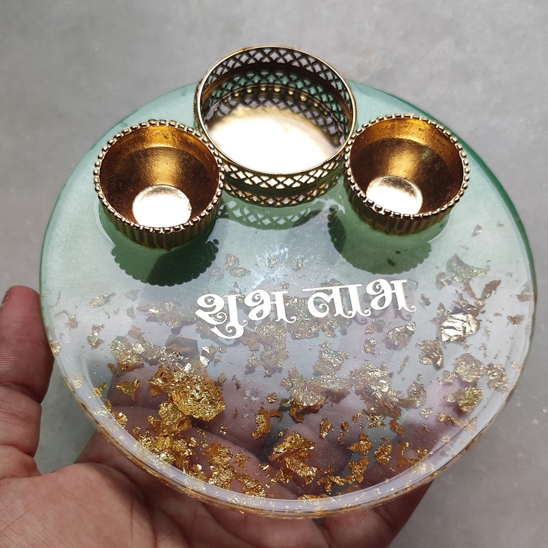Puja Tray - Etsy UK