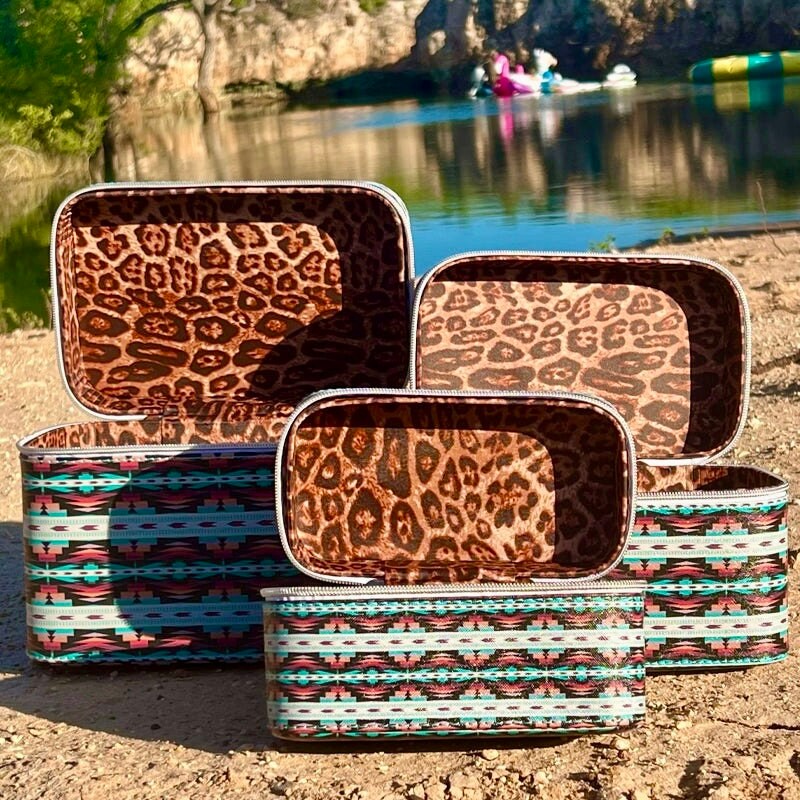 Beauty Dust Beauty Box Set of 3 Makeup Box Train Box Craft Box - Etsy