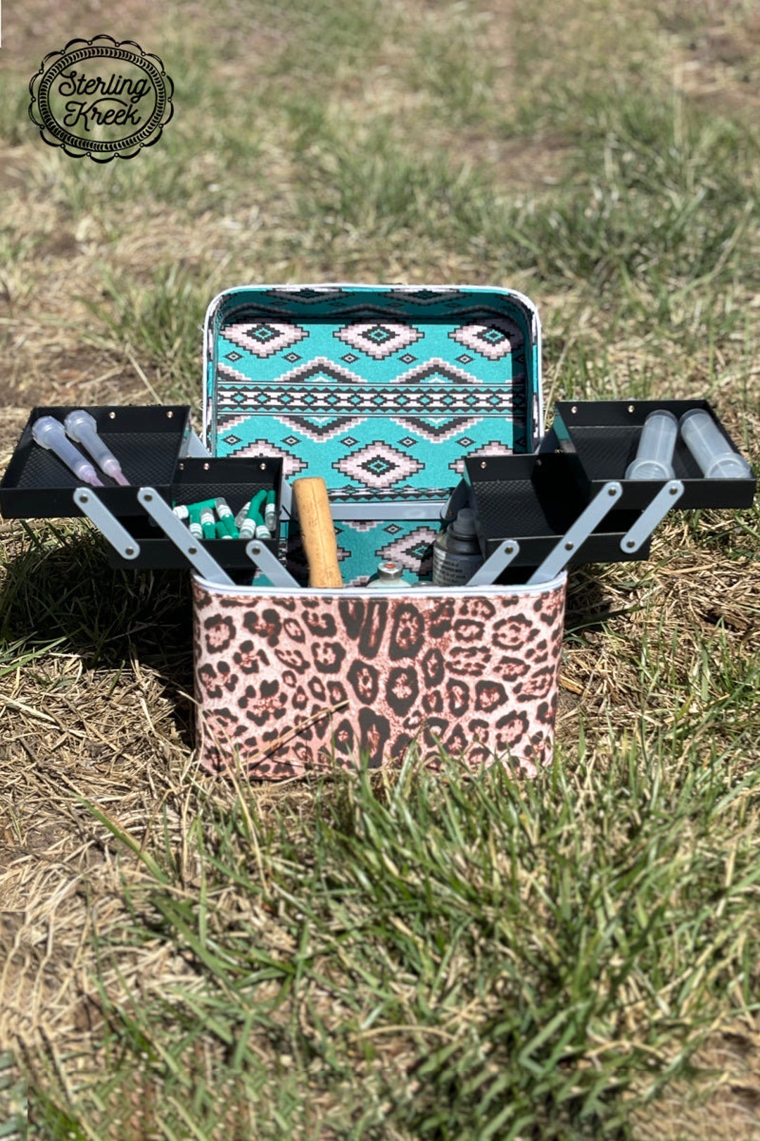 Wildly Western Kaboodle Case Jewelry Box - Etsy