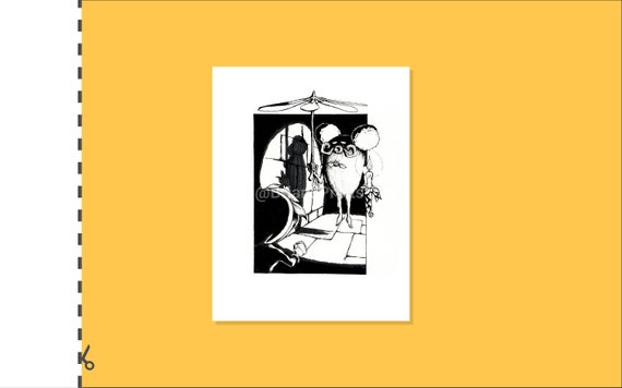 The Deku Butler Print | Etsy