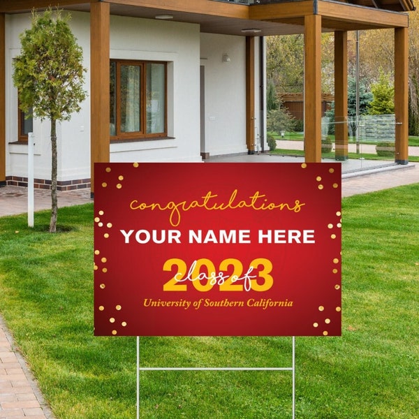 University of Southern California Sign - Etsy