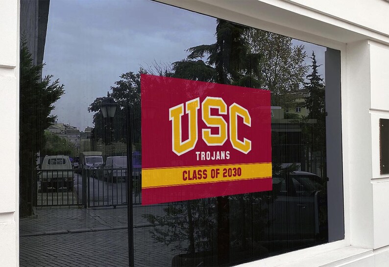 2030 USC Trojans Double-sided Window Graphic - Official USC Class of ...
