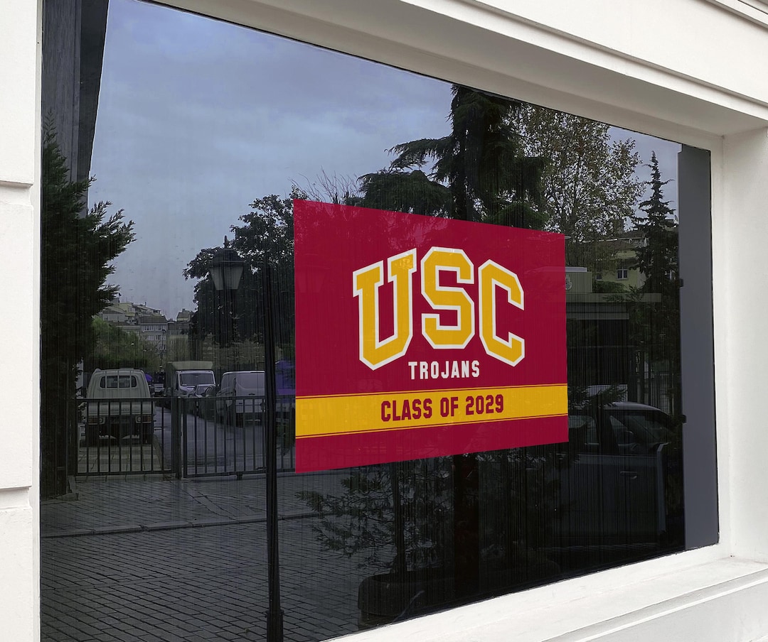 2029 USC Trojans Double-sided Window Graphic - Official USC Class of ...