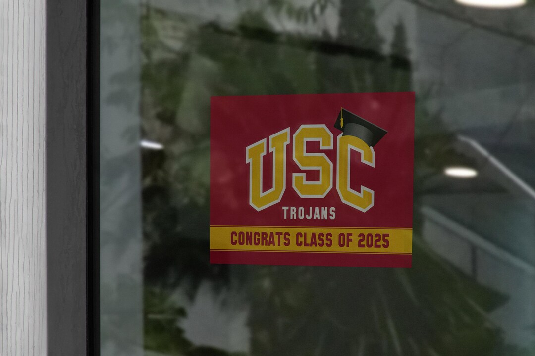 2025 USC Trojans Double-sided Window Graphic - Official USC Class of ...