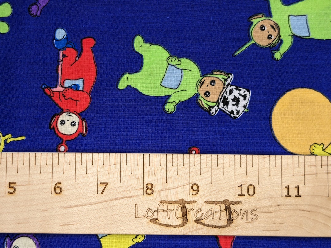 Teletubbies Fabric, 1999 Ragdoll Productions - Etsy