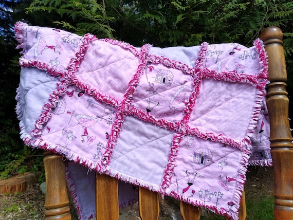 Assorted Designs Flannel Rag Quilt - Etsy