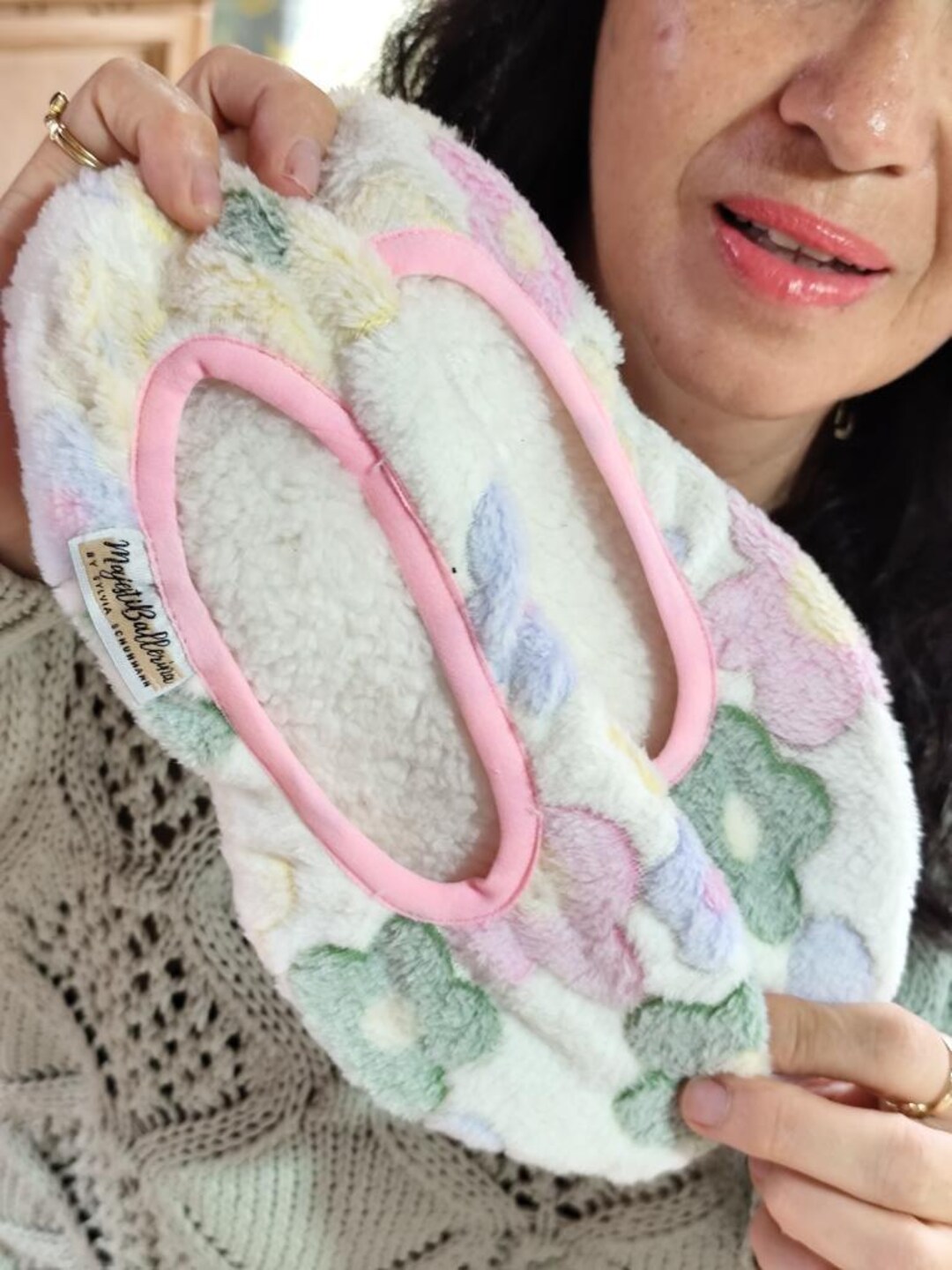 No More Cold Feet! Majestiballerina Cozy Slippers 22-2412 Ballerina ...