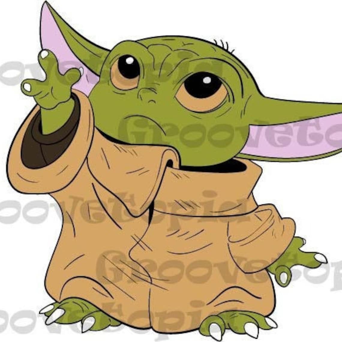 Grogu SVG – Baby Yoda Star Wars Cut File (digital Download) - Etsy
