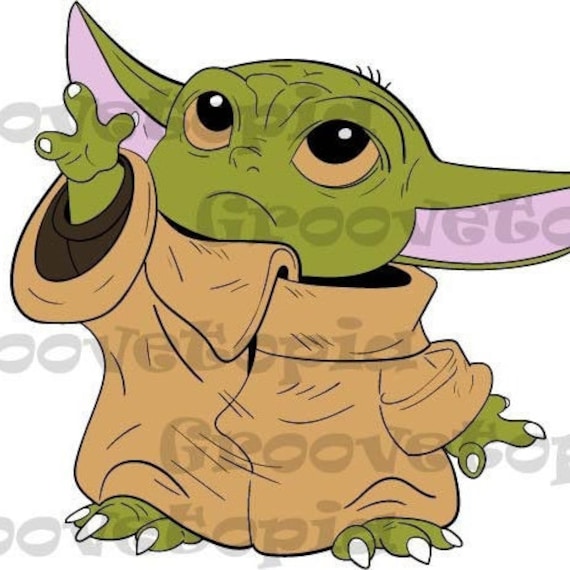 Grogu SVG Baby Yoda SVG Star Wars SVG Mandalorian Svg - Etsy