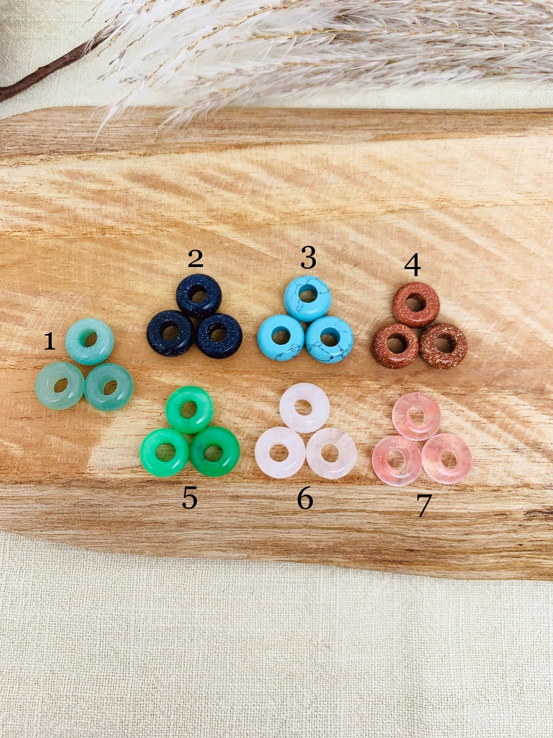 Natural Donut Pearls in Batches or Individually for Making Jewelry - Etsy