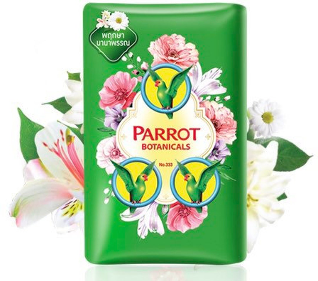 2X Thai Herbal Soap Parrot Botanical Unique Bath Body Skin Popular No ...
