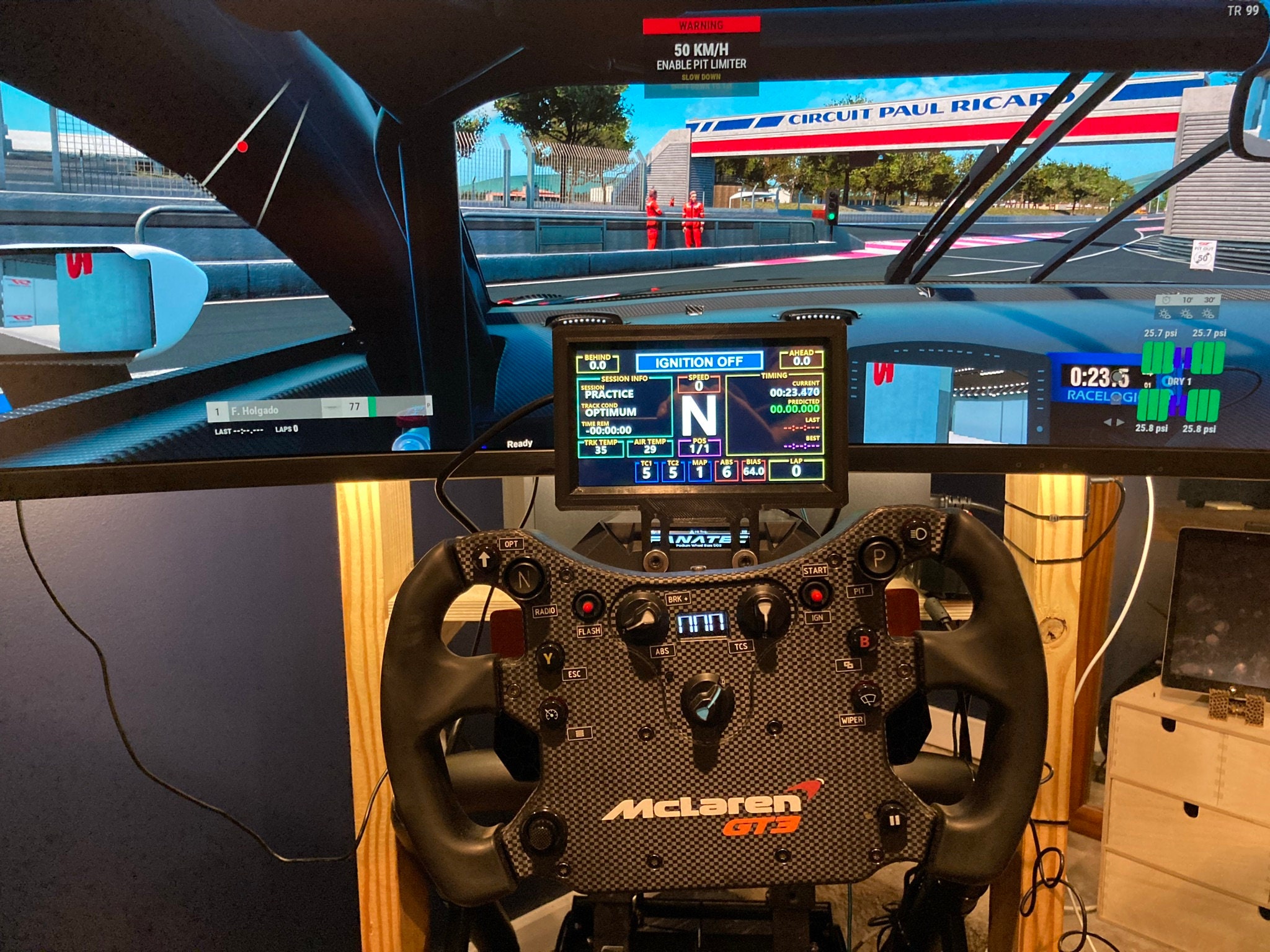 Sim Racing 7 Dashboard Case for Fanatec DD1/DD2/CSL - Etsy Canada