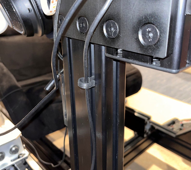 Sim Rig Cable Management Clips for 8020 Aluminum Extrusion - Etsy