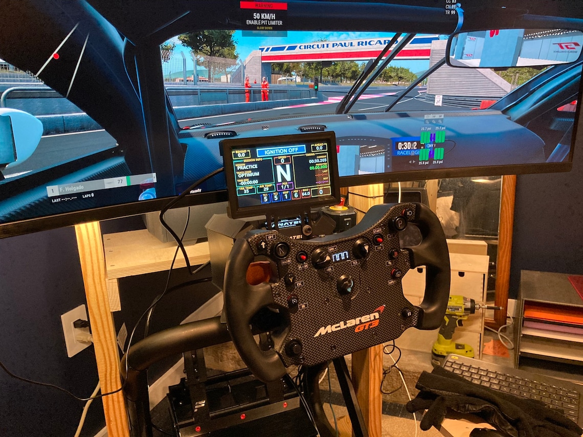 Sim Racing 7 Dashboard Case for Simagic Alpha and Alpha - Etsy UK