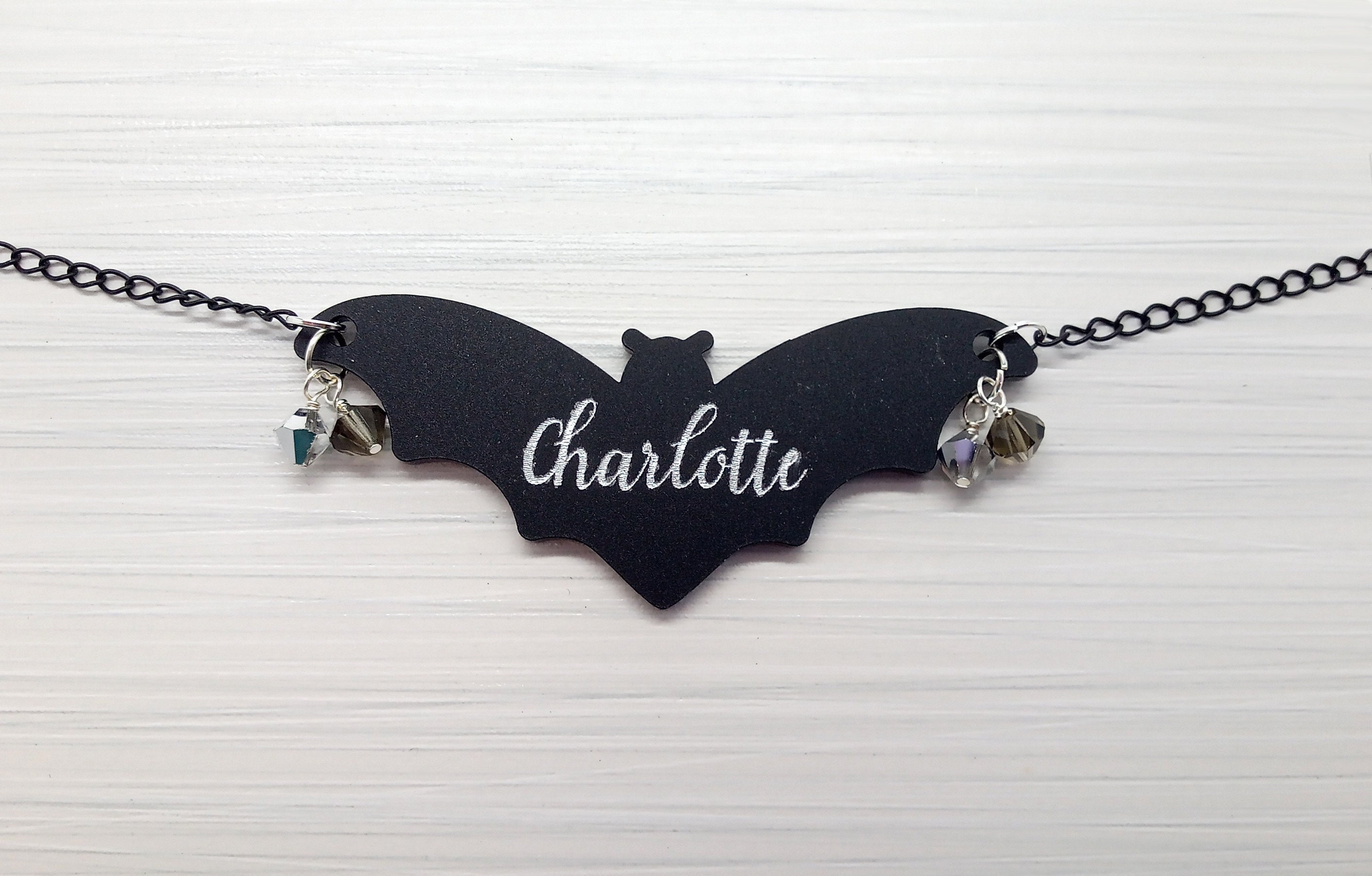 Custom Necklace Goth - Etsy