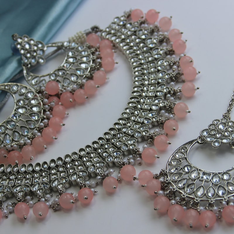 Peach Bridal Jewelry - Etsy