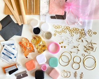 Polymer Clay Earring Kit | Etsy