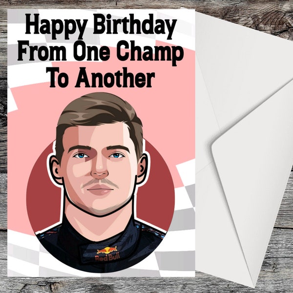 F1 Max Card - Etsy