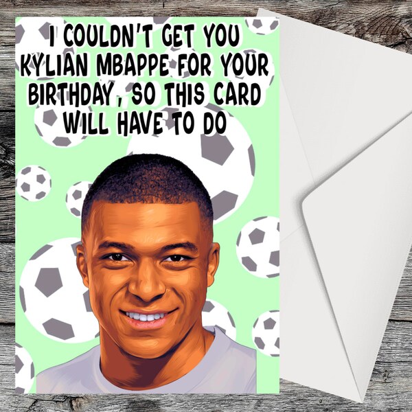Mbappe Birthday - Etsy