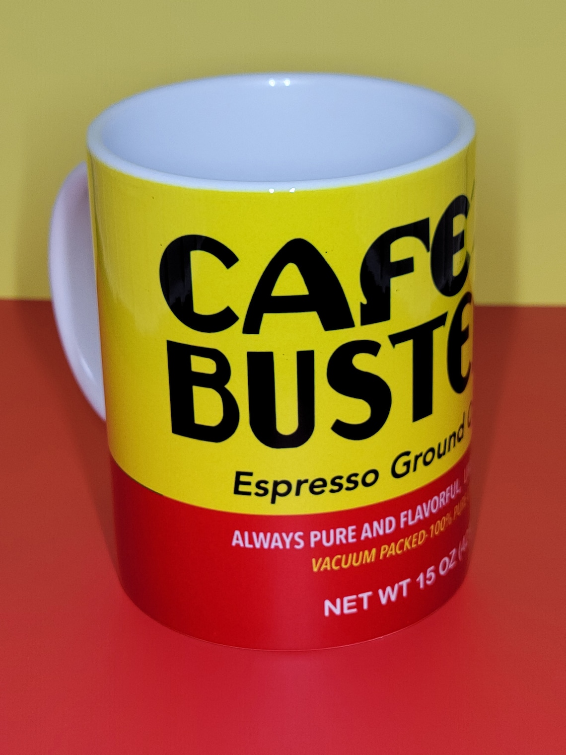 12 Oz. Cafe Bustelo Ceramic Coffee Mug / Tea Mug / Spanish Coffee Mug ...