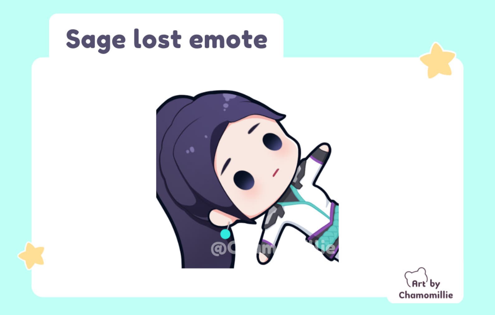 Buy Valorant Sage Lost Twitch Emote Online in India - Etsy