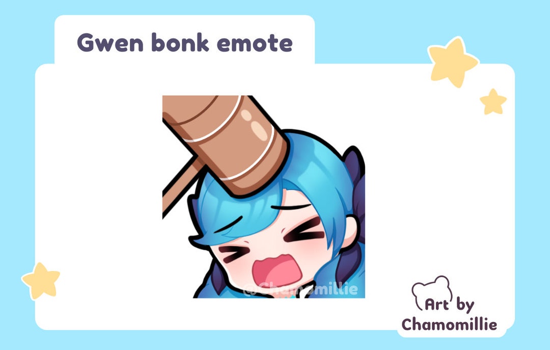 League of Legends Gwen Bonk Emote - Etsy