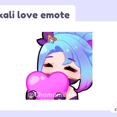 Star Guardian Kai'sa Animated Emotes League of Legends - Etsy