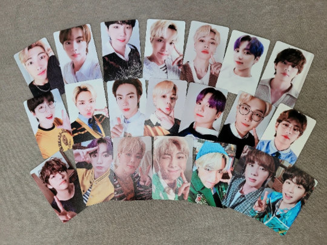 BTS Photocards Deco Kit All Sets - Etsy