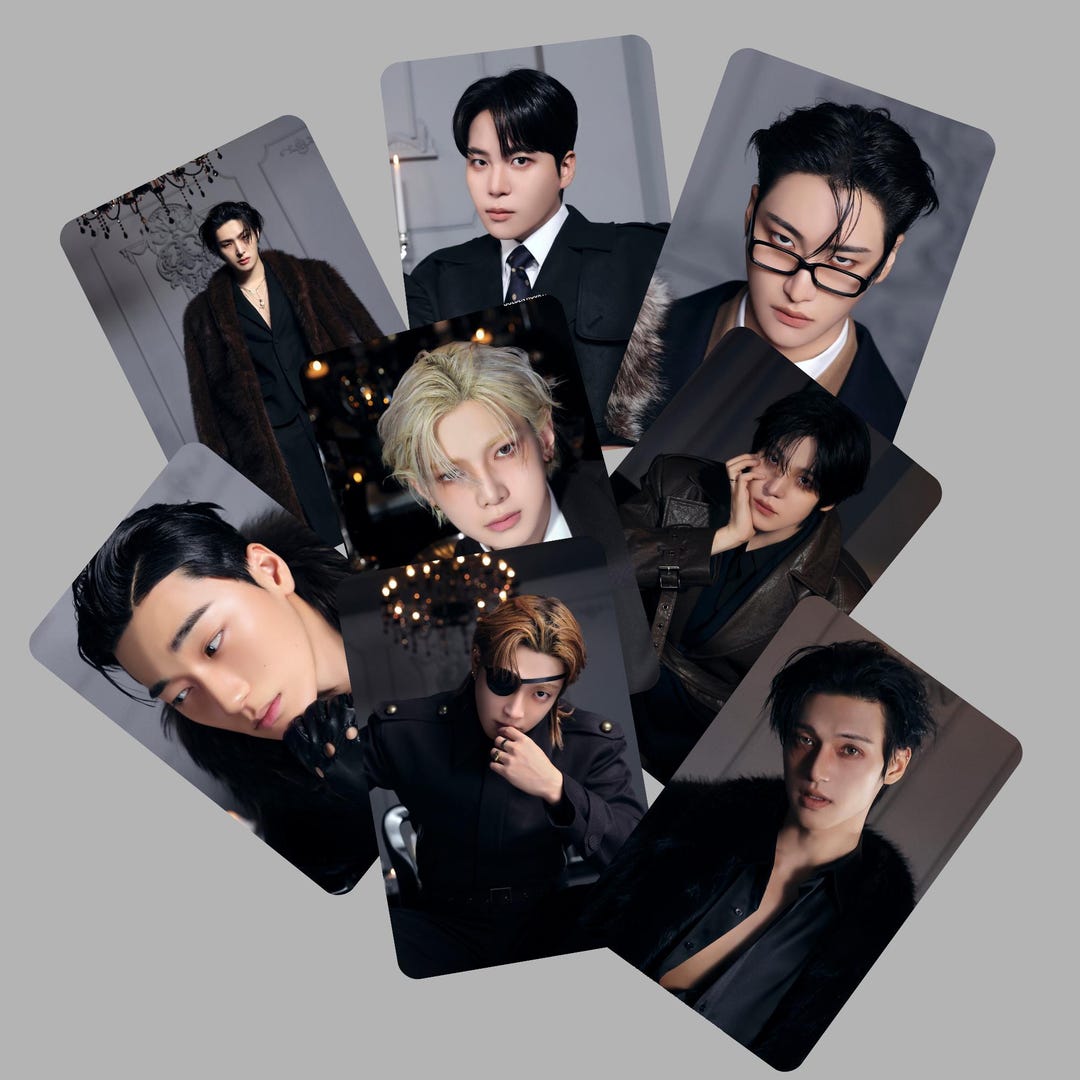 Ateez Golden Hour Pt 4 Concept Photocards 2 Versions -preorder - Etsy UK