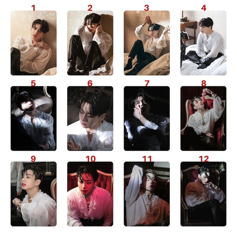 BTS Jungkook Vampire Me Myself Photo Folio Photocards Ensemble - Etsy ...