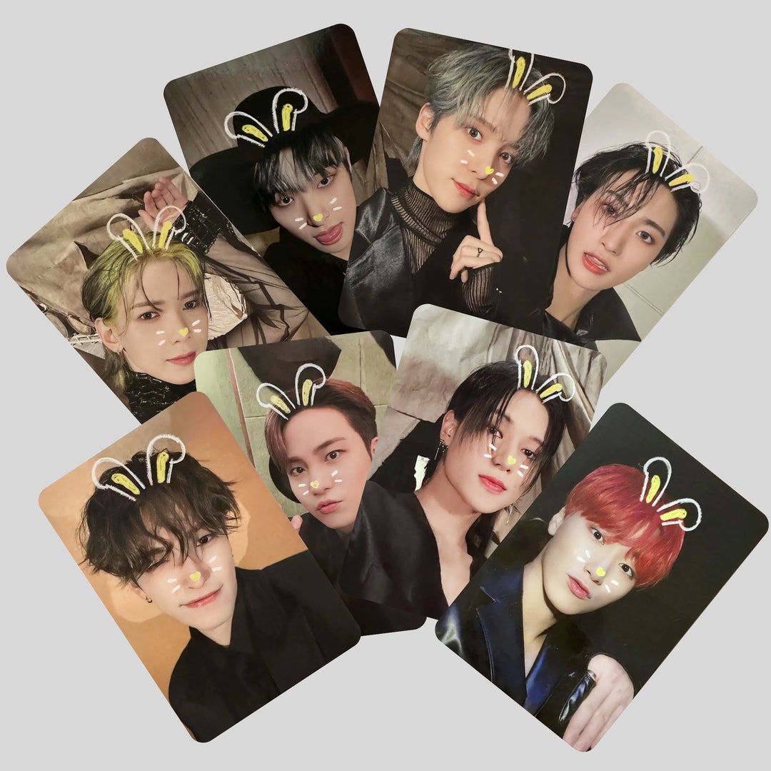 Ateez the World Ep Fin Will Rabbit Gummy Photocards -preorder - Etsy
