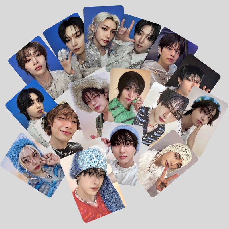 Stray Kids Official Photocards - Etsy