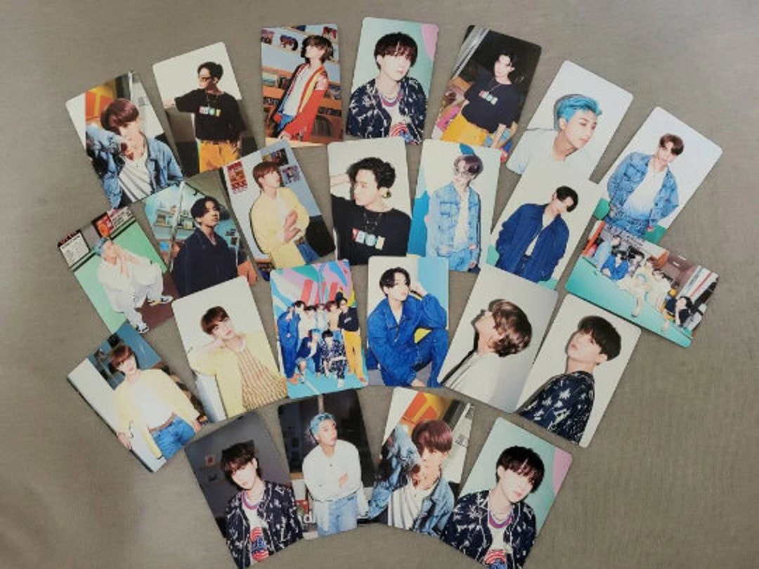BTS Dynamite Remix Photocard Sets - Etsy