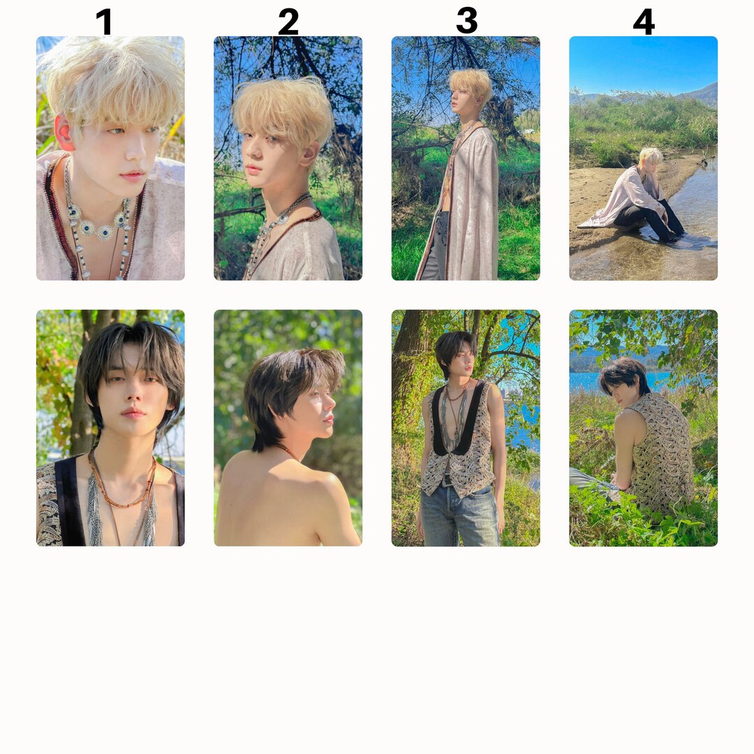 TXT Photocards Temptation Daydream Member Focus - Etsy