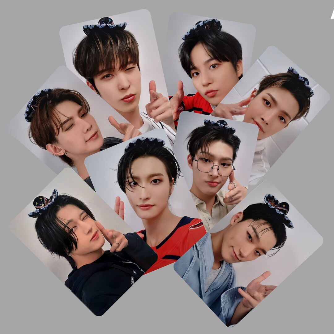 Ateez Work to Live Photocards Pob -preorder - Etsy