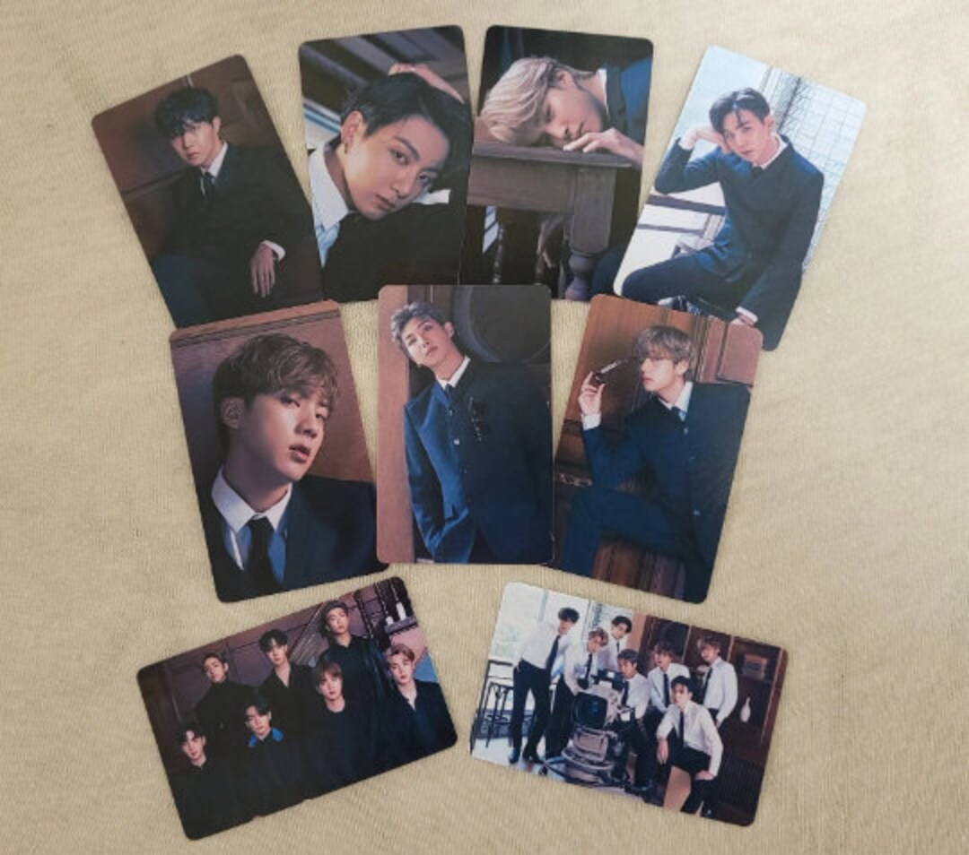 BTS Photocards WSJ Magazine Cover 2020 - Etsy