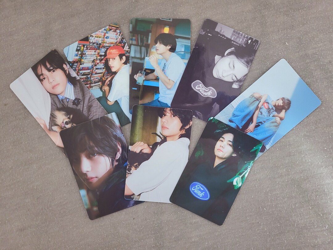BTS V Layover Version 2 Photocards Set - Etsy