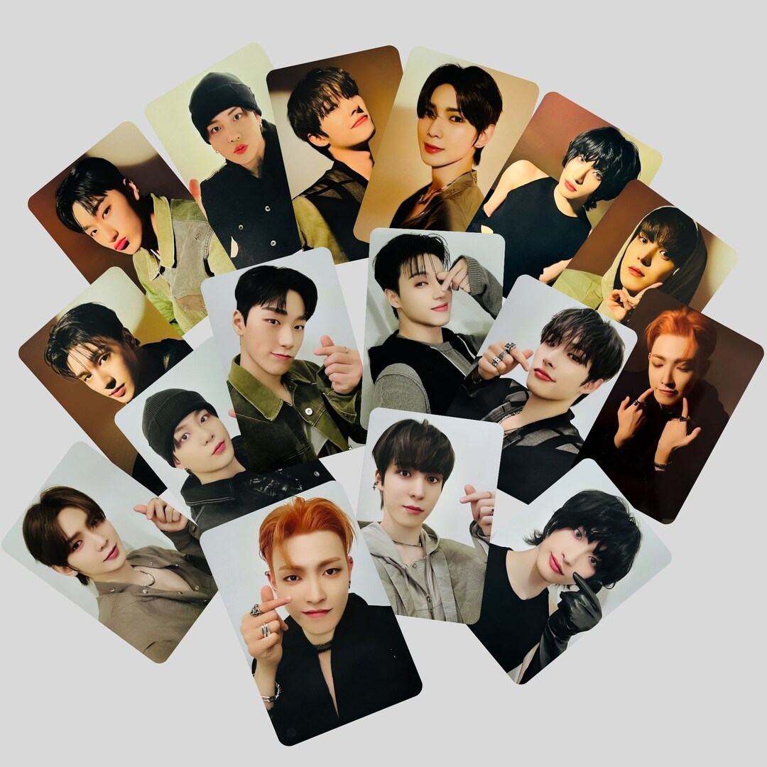 Ateez Golden Hour Photocards Set Blue Hour -preorder - Etsy