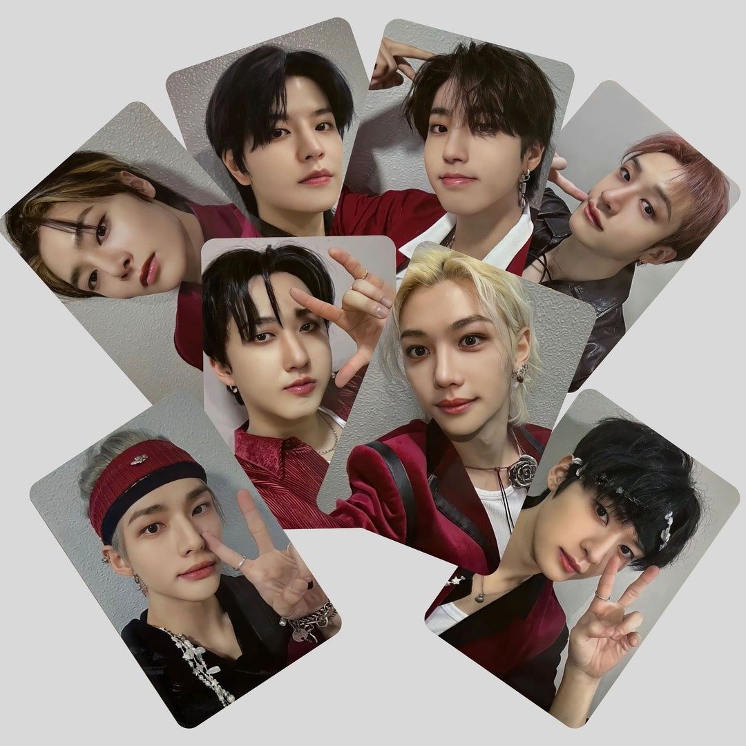 Stray Kids SKZ Rock Star Luckydraw Photocards -preorder - Etsy