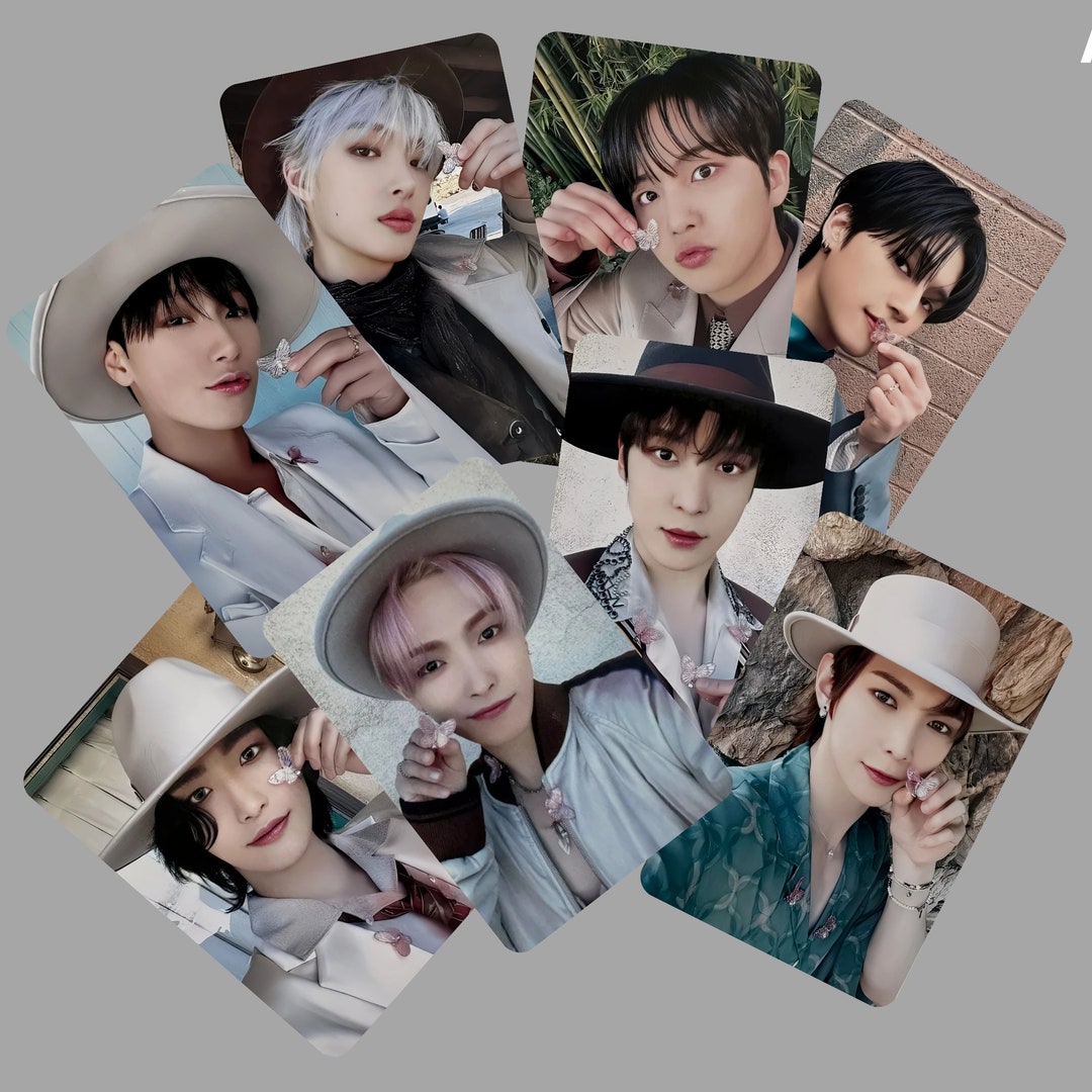 Ateez Golden Hour Butterfly Photocards POB -preorder - Etsy