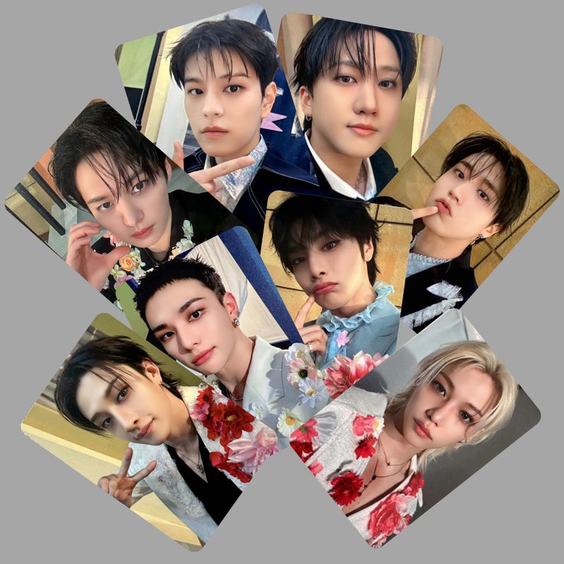 Stray kids print photocards - Etsy México