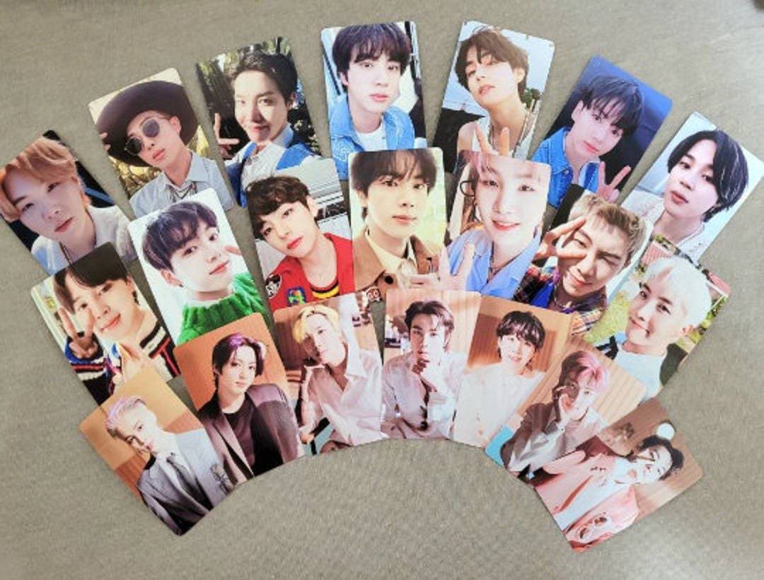 BTS Photocards Memories of 2021 Full Set - Etsy